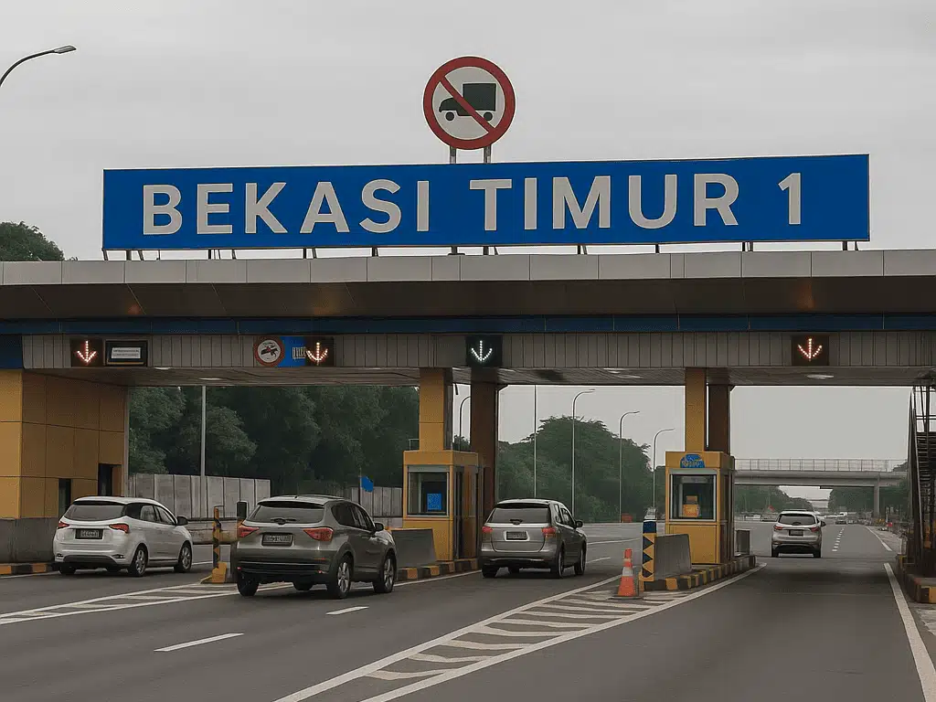 Gerbang Tol Bekasi Timur 1: Akses Strategis Menuju Cikampek ...