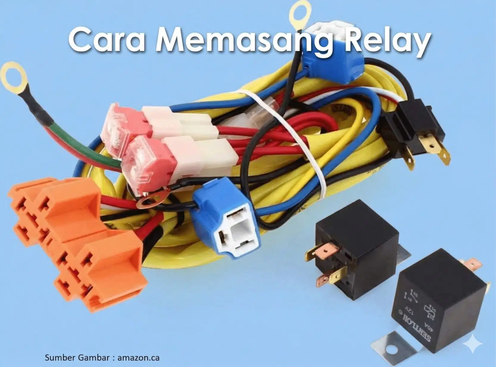 Cara Pasang Relay Lampu Mobil Tanpa Potong Kabel | AstraOtoshop.com