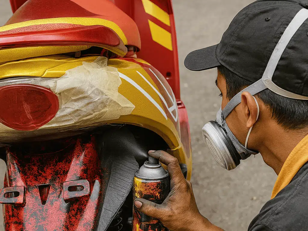 Cat Body Motor: Pilihan Jenis Cat, Estimasi Biaya, dan Cara Repaint ...