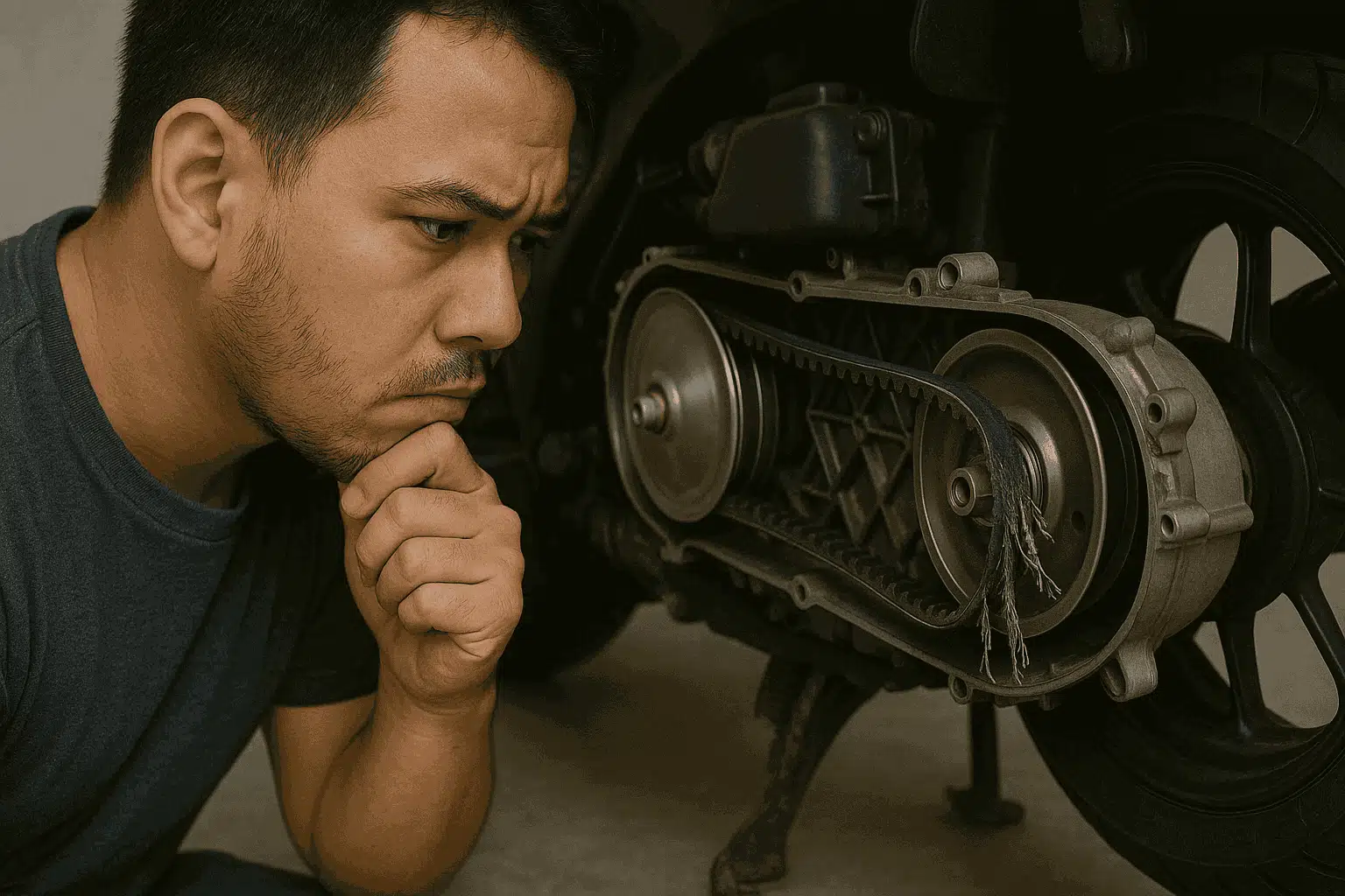 Kenali Tanda-Tanda V-Belt Rusak pada Sepeda Motor Matic Anda ...