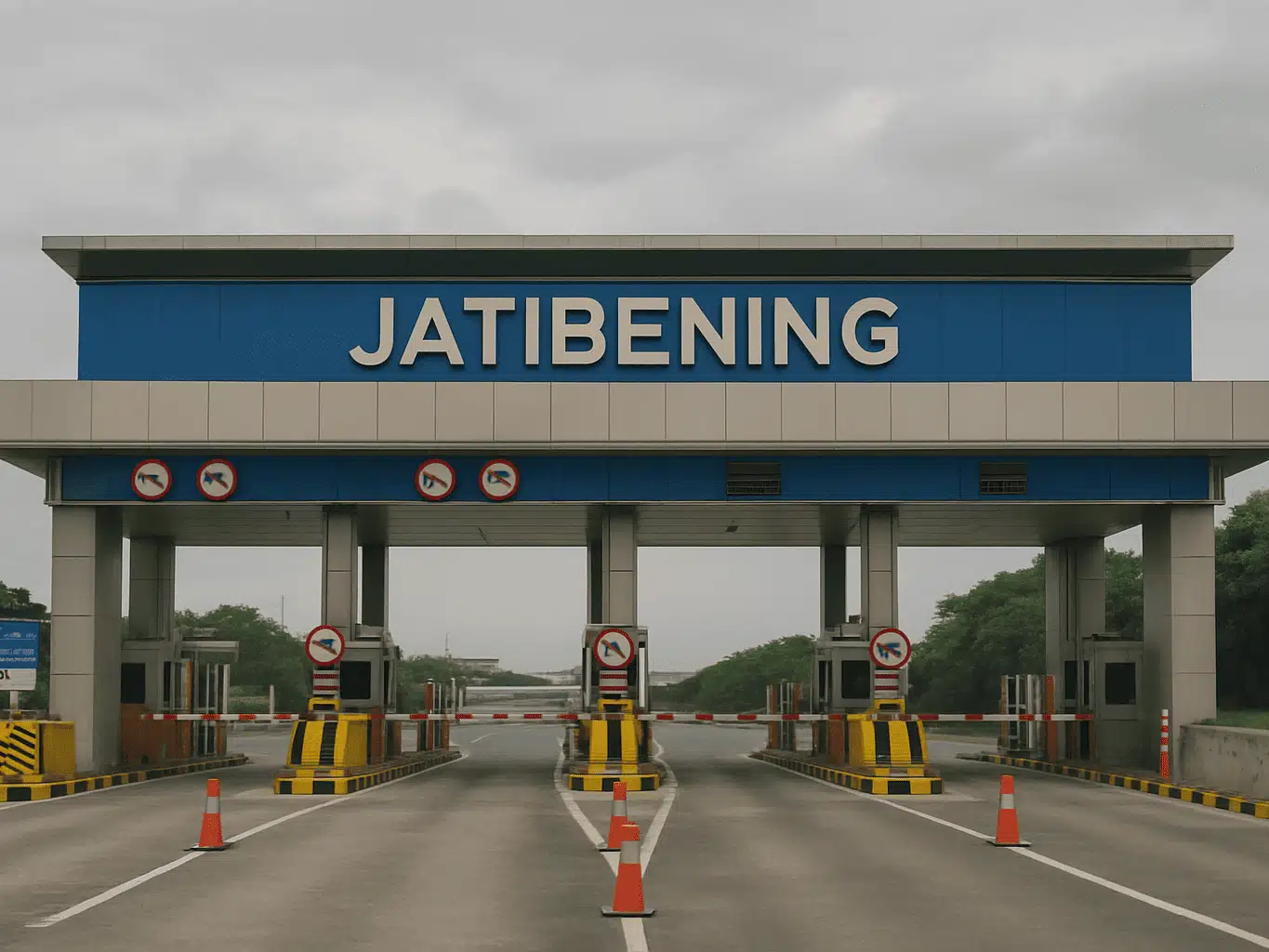 Pintu Tol Jatibening Bekasi: Exit di Tol Jakarta-Cikampek ...