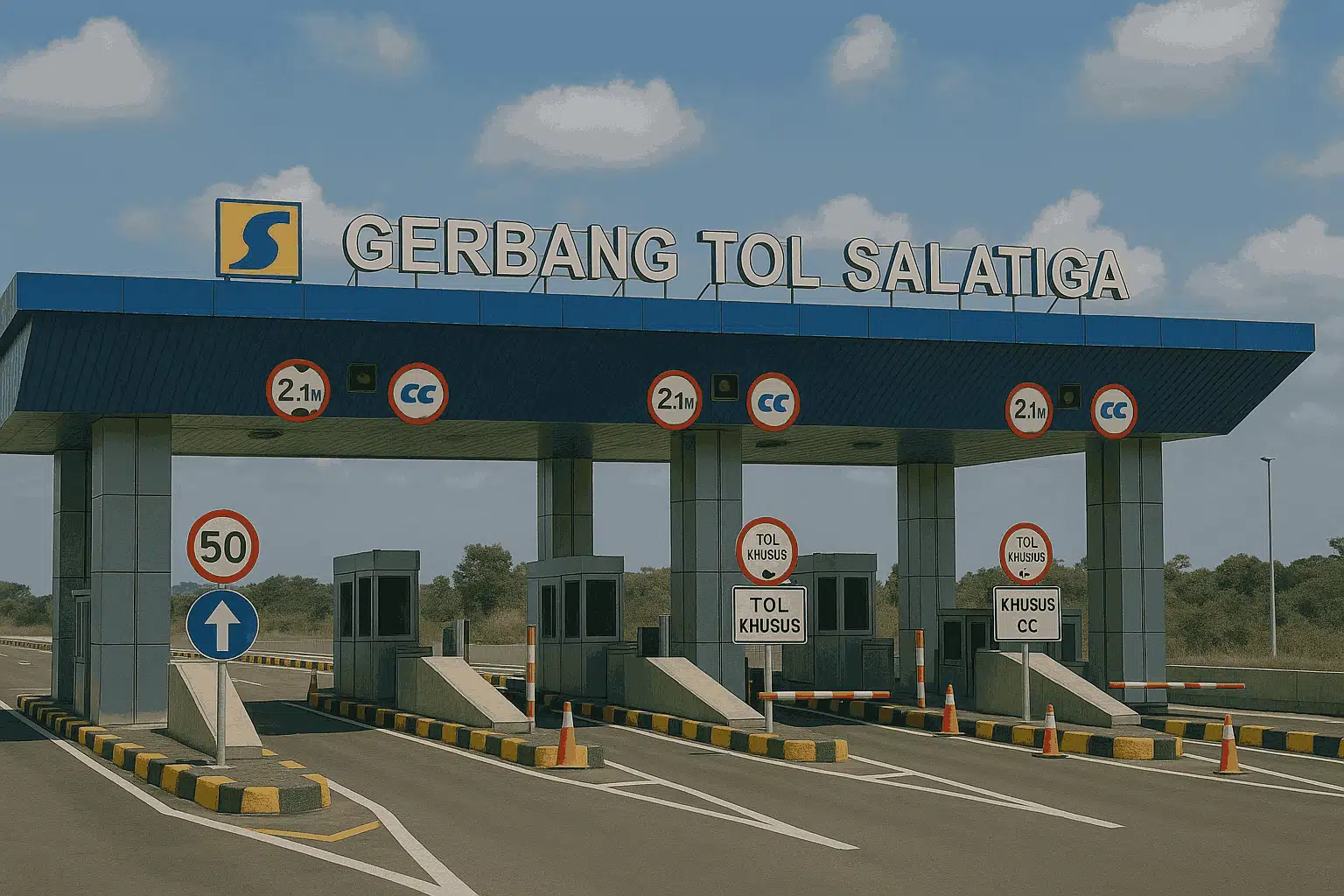 Gerbang Tol Salatiga: Exit Tol dengan Panorama Indah | AstraOtoshop.com