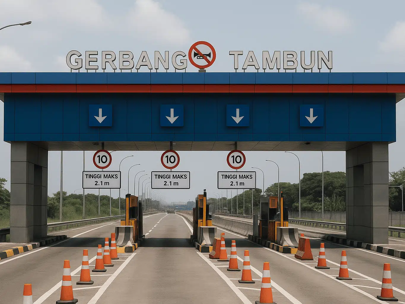 Gerbang Tol Tambun: Akses Tol Cikampek Menuju Arah Bekasi ...