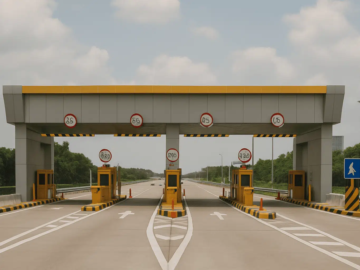 Gerbang Tol Waru Utama: Pintu Masuk Tol Surabaya–Sidoarjo ...