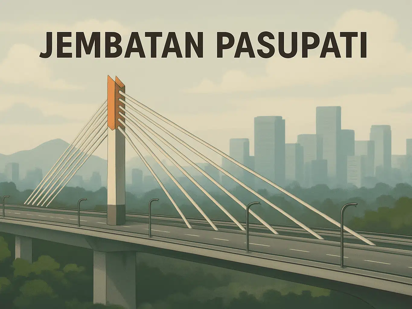 Jembatan Pasupati: Ikon Bandung dengan Teknologi Tahan Gempa ...