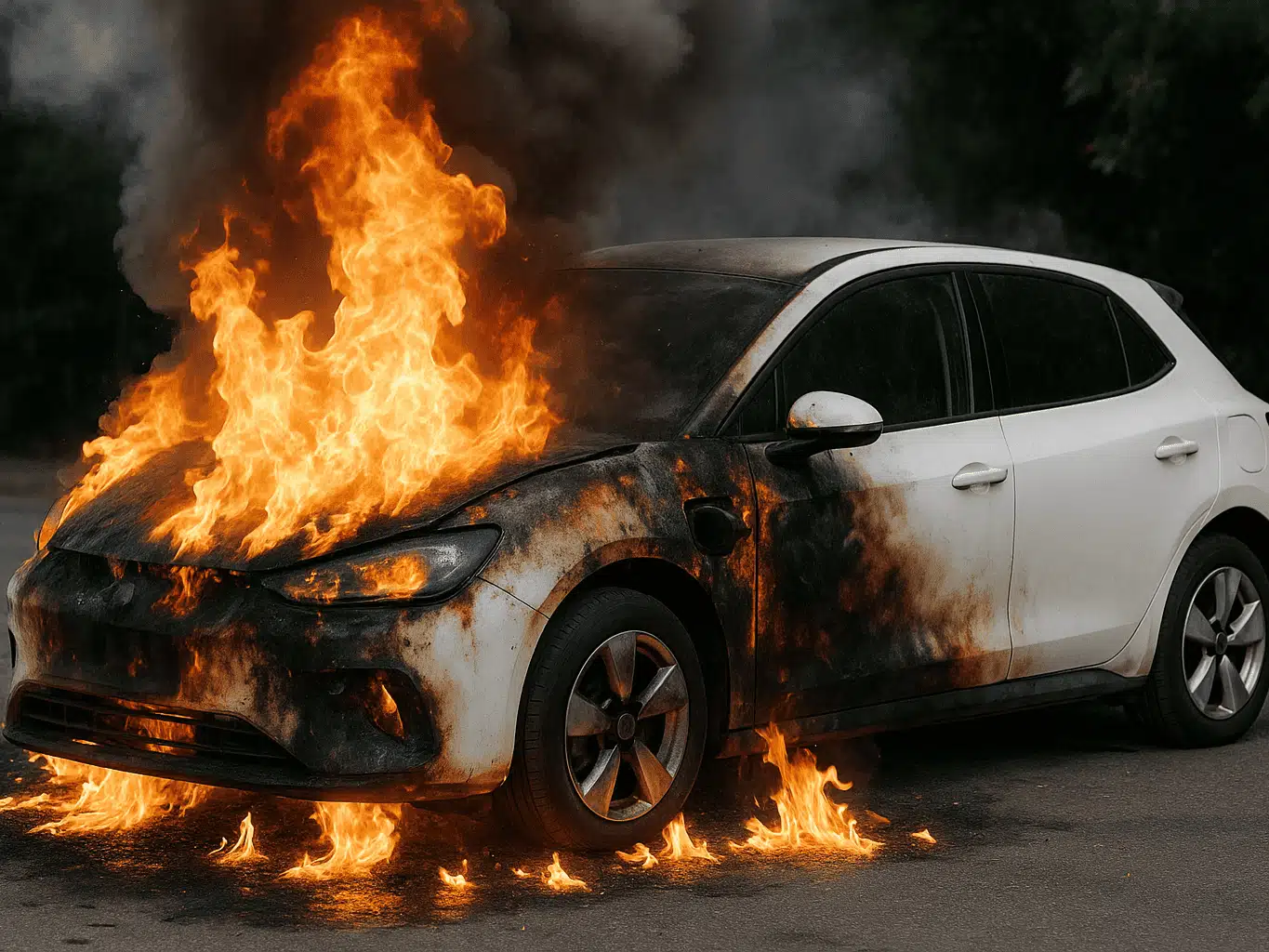 Kebakaran Mobil Listrik: Cara Memadamkan yang Benar dan Aman ...