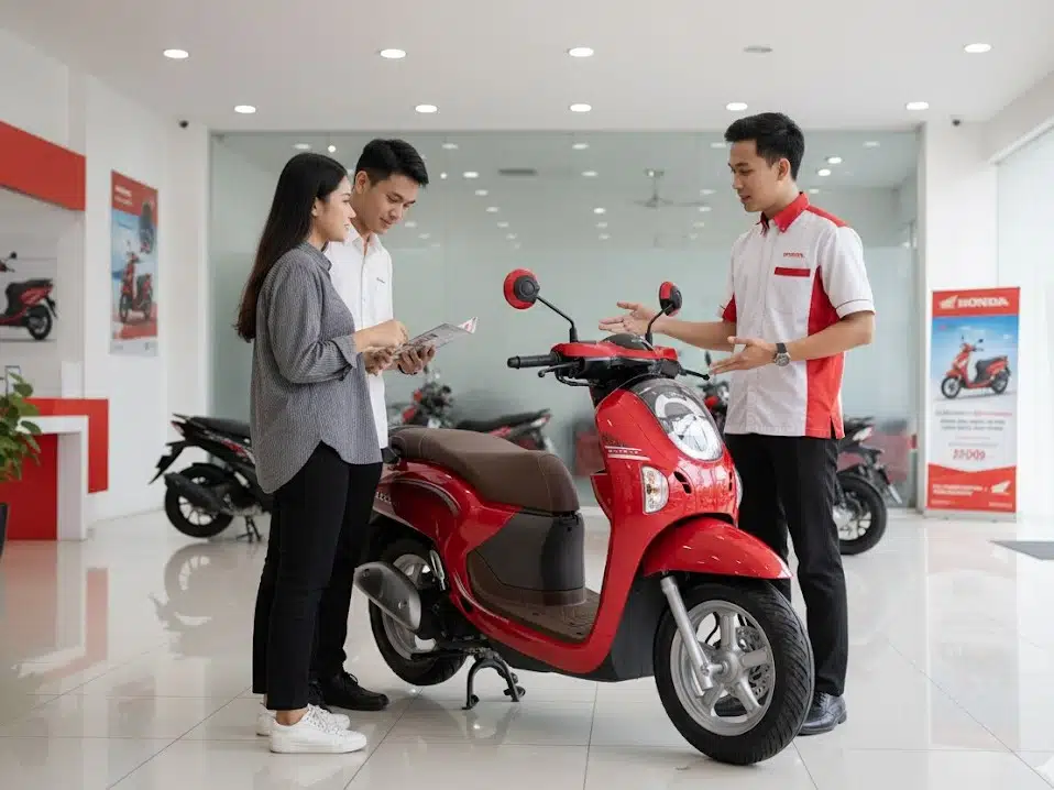 Kredit Motor Honda Scoopy 2025: Cek DP dan Angsuran Ringan Motor Scoopy ...