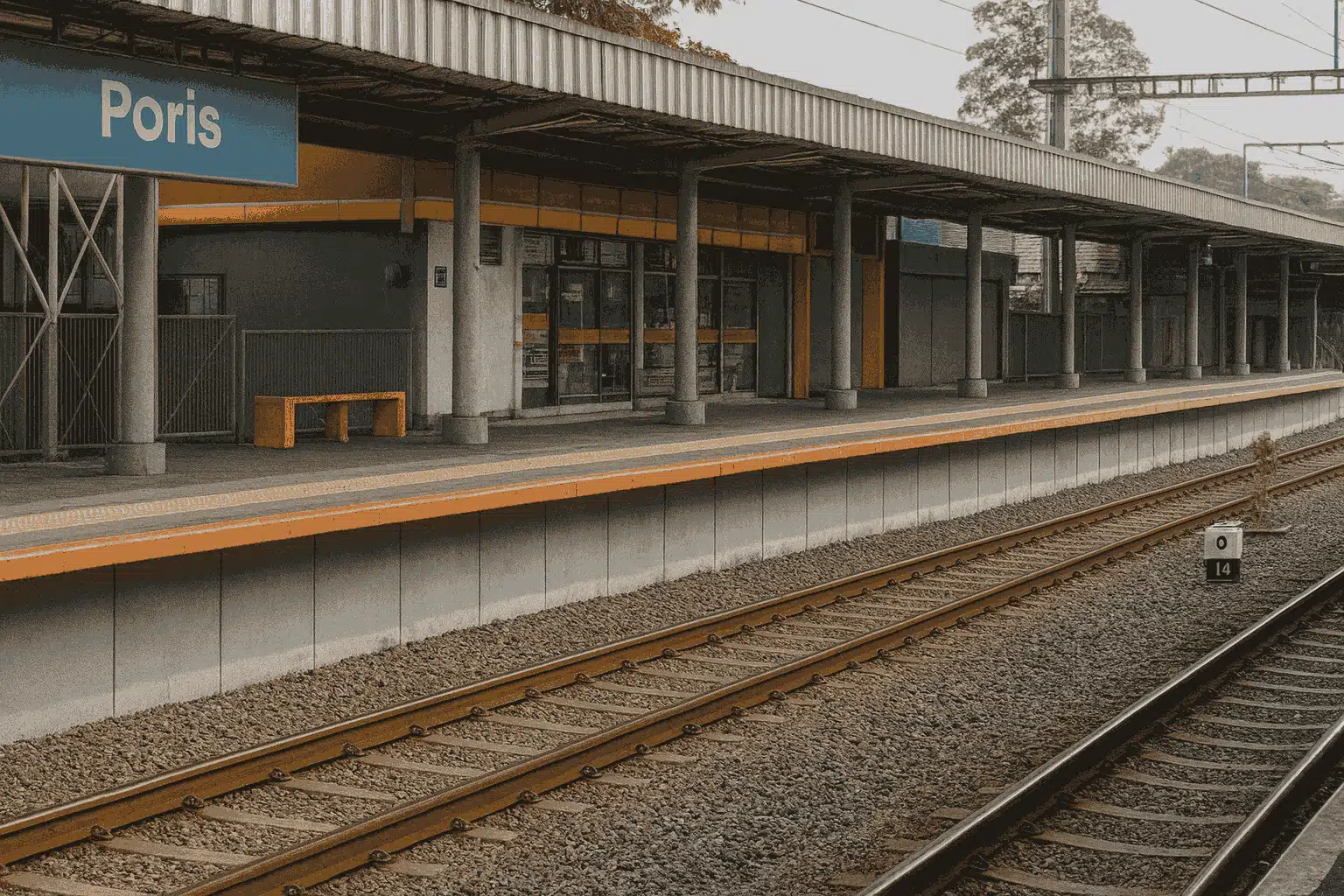 Petunjuk Lengkap Stasiun Poris: Jadwal KRL, Rute, Akses, Lokasi ...