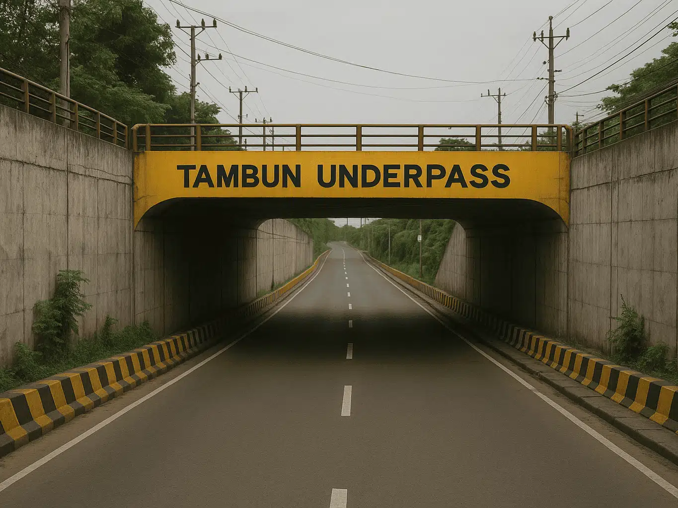 Underpass Tambun Diresmikan: Lawan Arah, Bisa Kena Sanksi ...