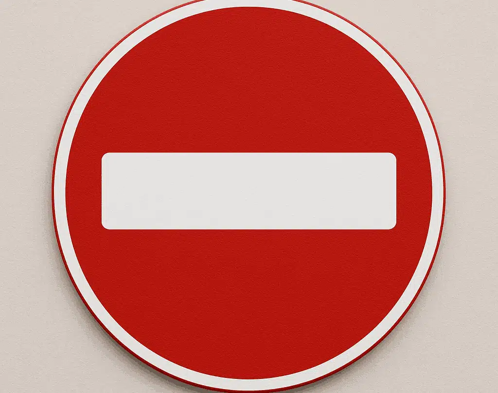 Tanda Larangan Rambu Lalu Lintas: Fungsi, Simbol, dan Tempat ...