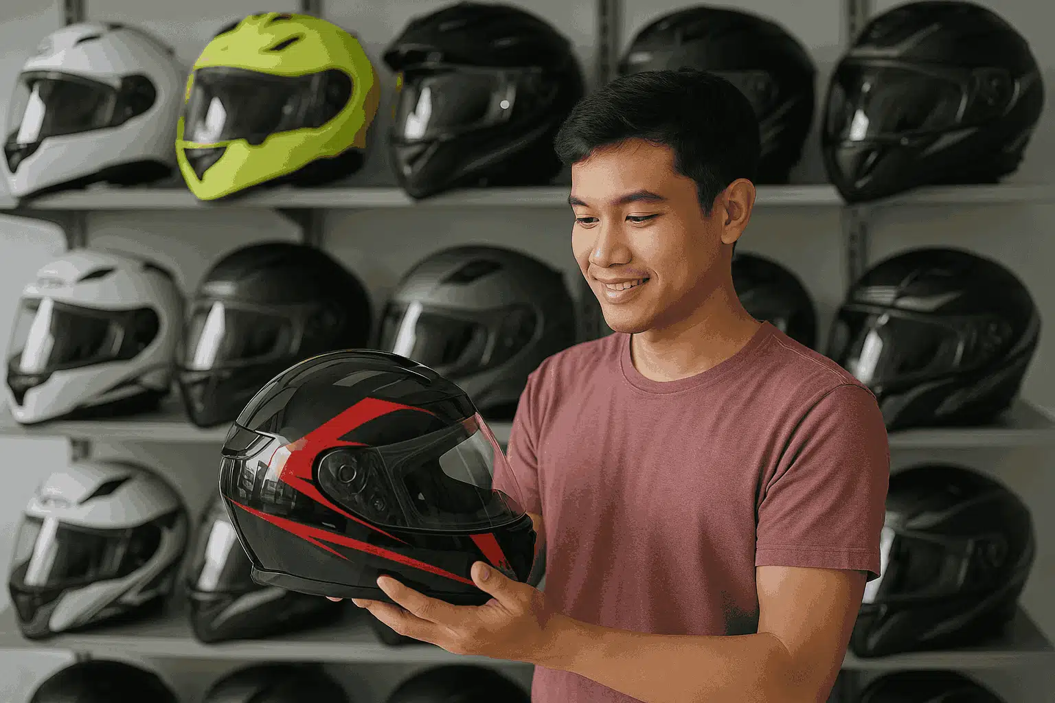 7 Tips Memilih Helm Motor yang Aman dan Nyaman